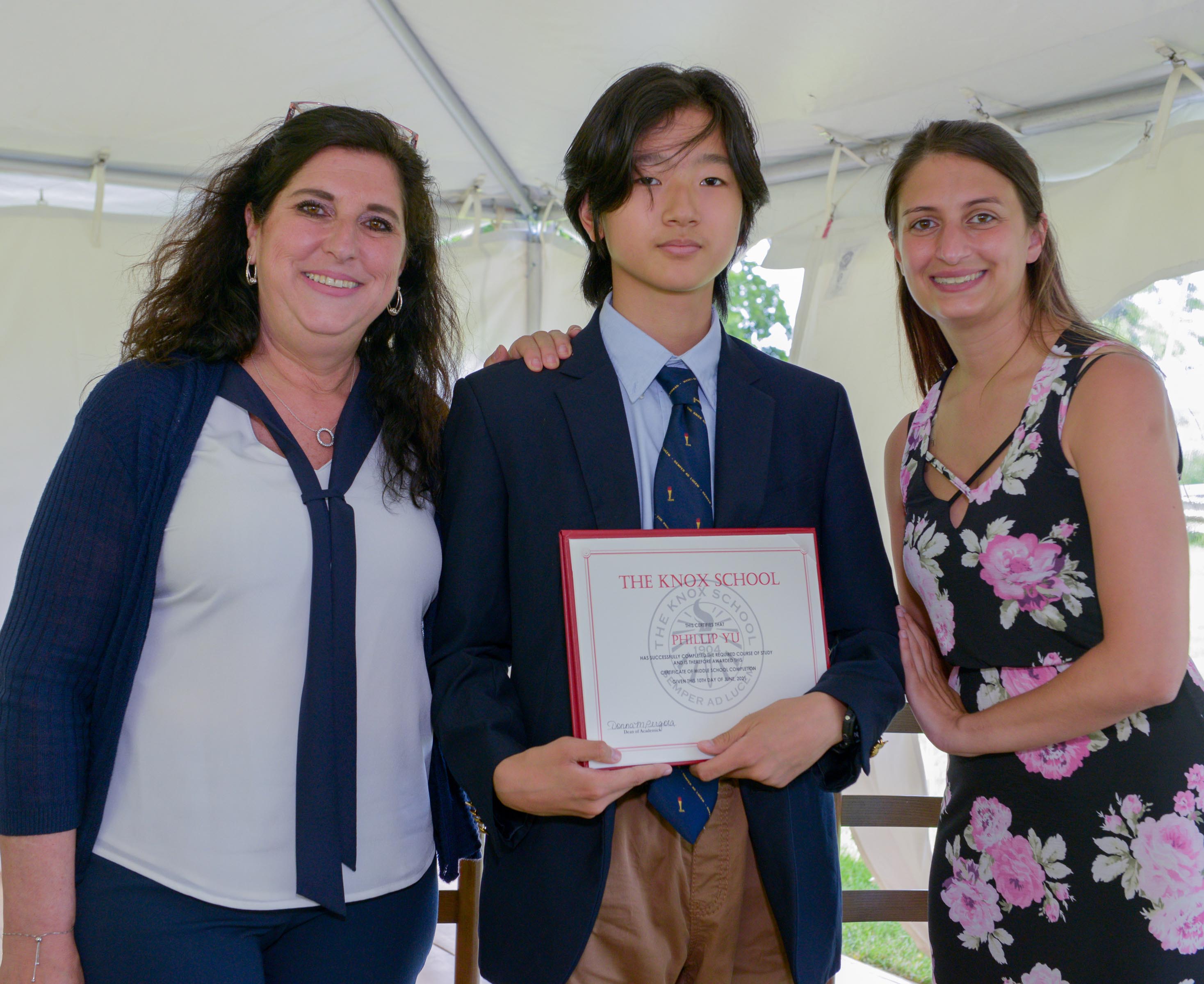 Middle School Graduation - The Knox School
