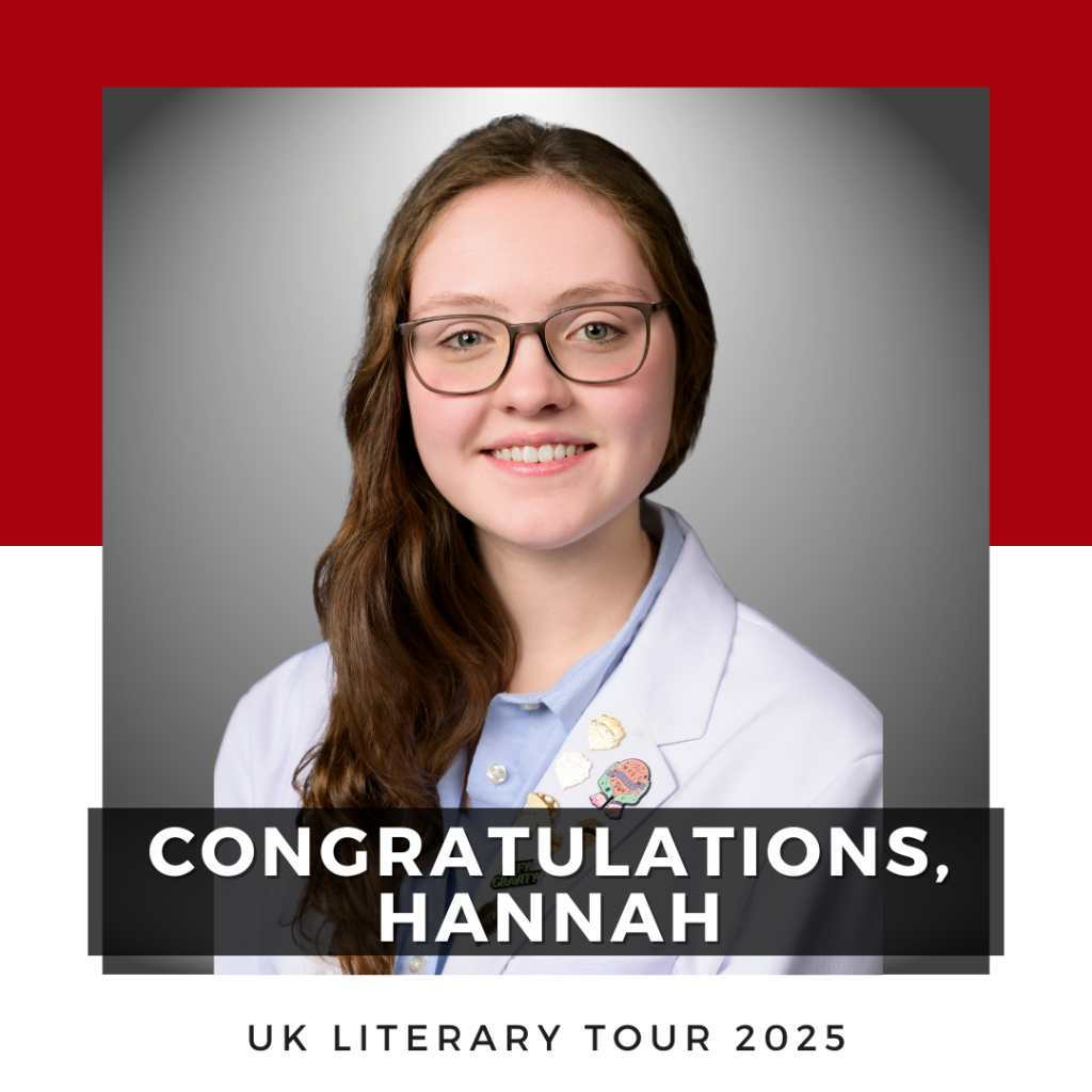 Literary Scholar Hannah Simkus to Attend the UK Literary Tour - The ...